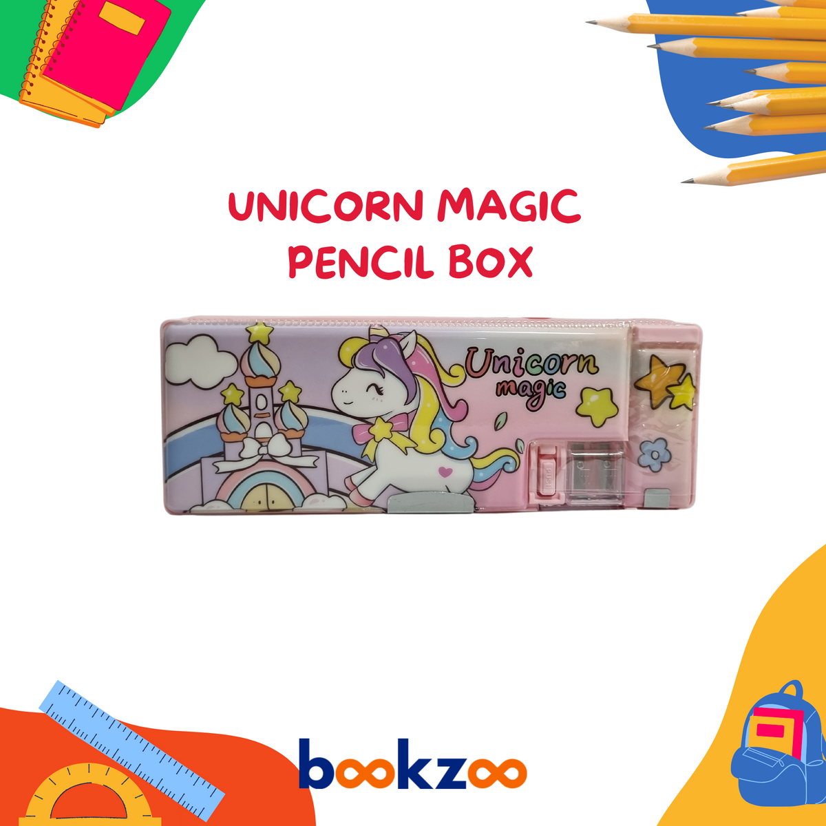 Buy Unicorn Magic Pencil Box at online bookstore bookzoo.in — Bookzoo.in