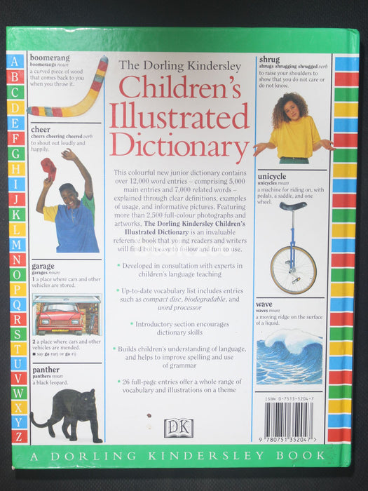 Buy The Dorling Kindersley Children's Illustrated Dictionary by John ...