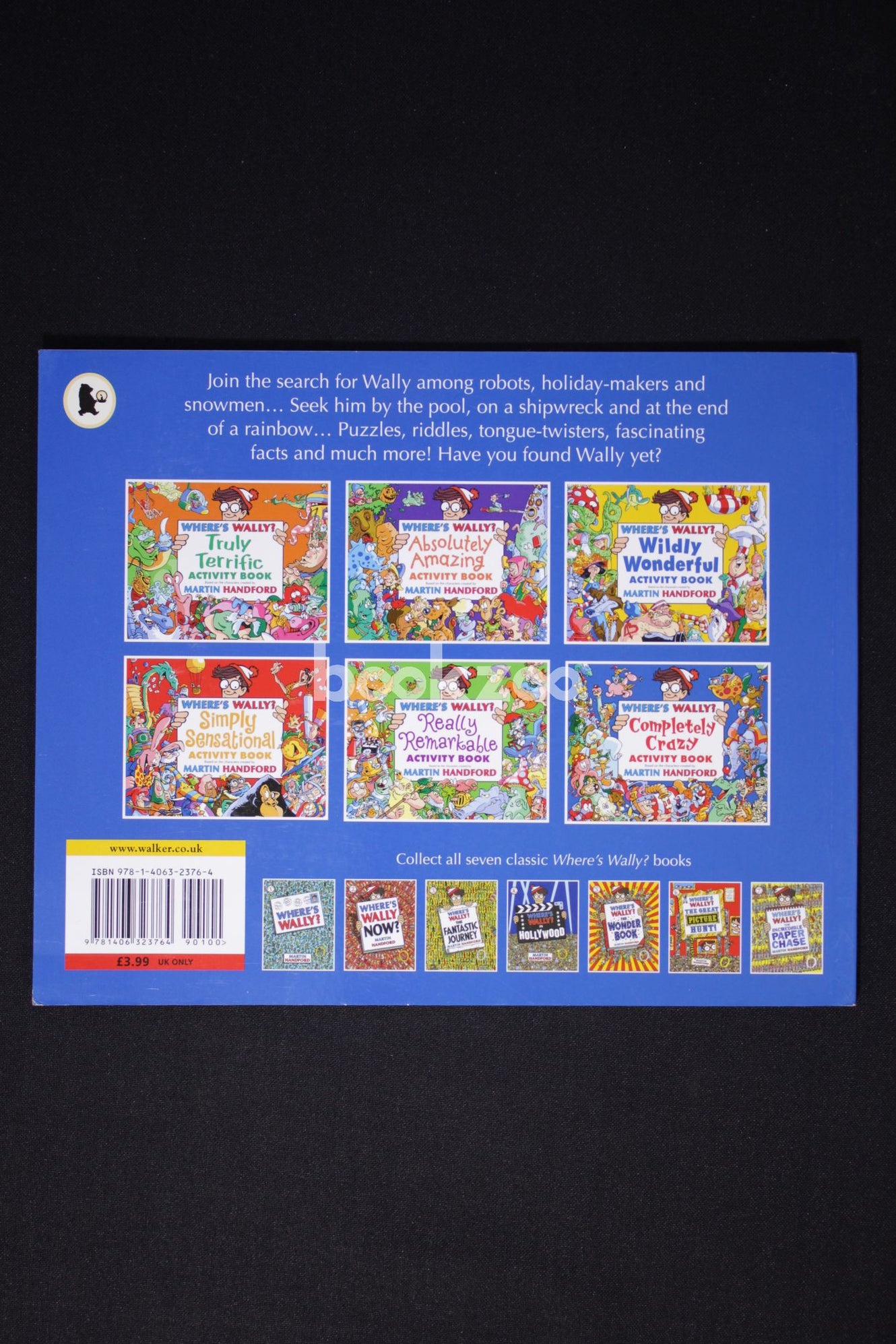Buy Where's Wally: Completely Crazy Activity Book by Martin Handford at Online bookstore bookzoo ...