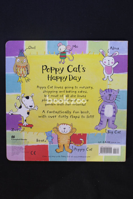 Buy Poppy Cat's Happy Day by Lara Jones at Online bookstore bookzoo.in ...