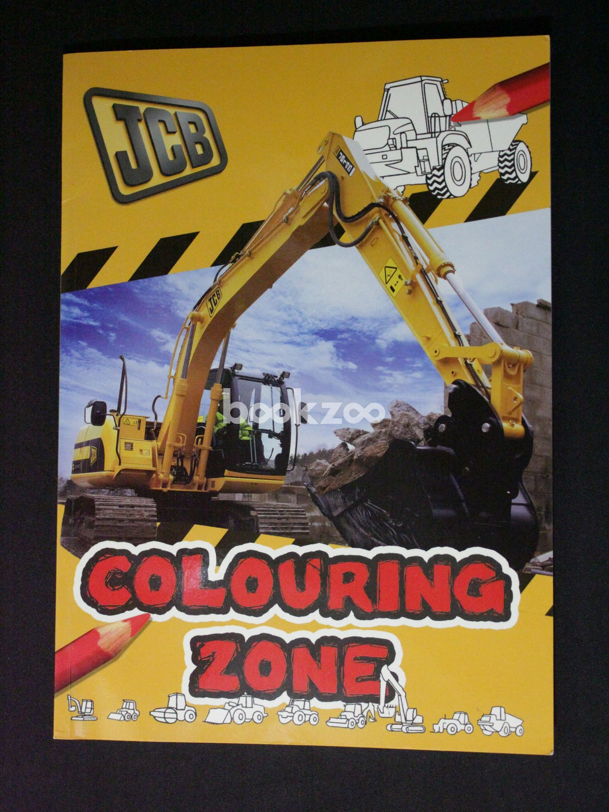 Buy JCB Colouring Zone by Peter Haddock at Online bookstore bookzoo.in ...