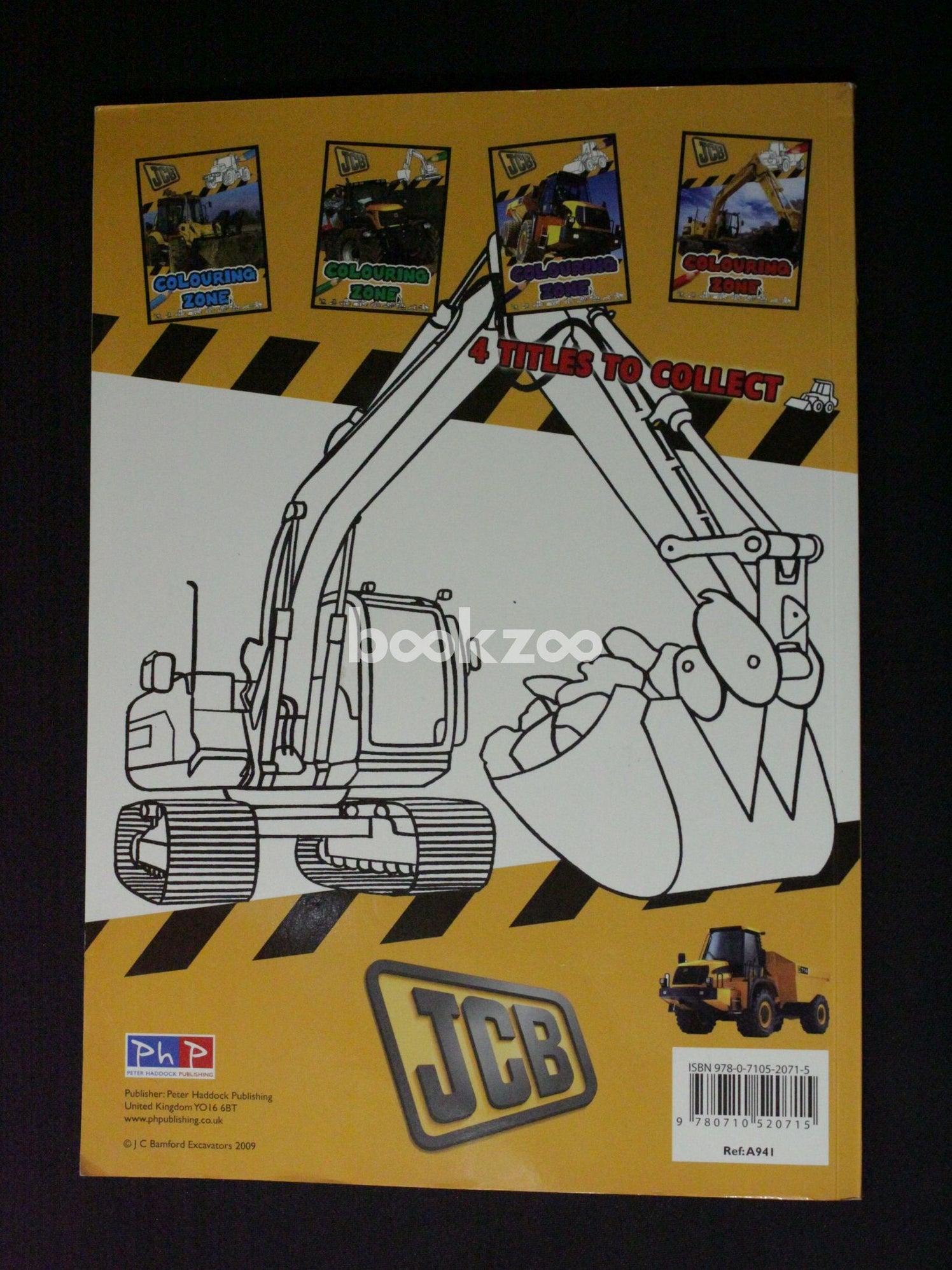 Buy JCB Colouring Zone by Peter Haddock at Online bookstore bookzoo.in ...