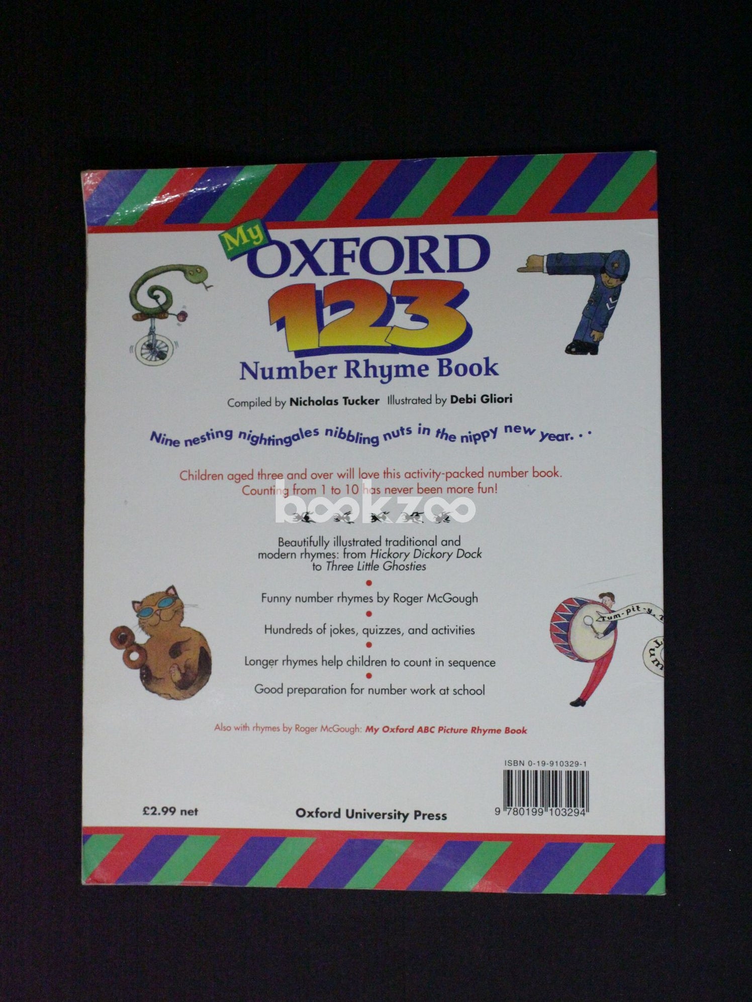 Buy My Oxford 123 Number Rhyme Book by Roger McGough& Nicholas Tucker ...
