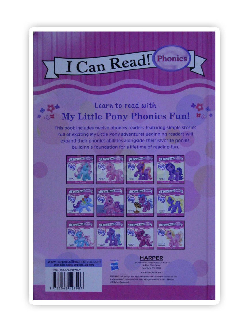 Buy I can Read: My Little Pony: Phonics Fun 1 book by Joanne Mattern at ...