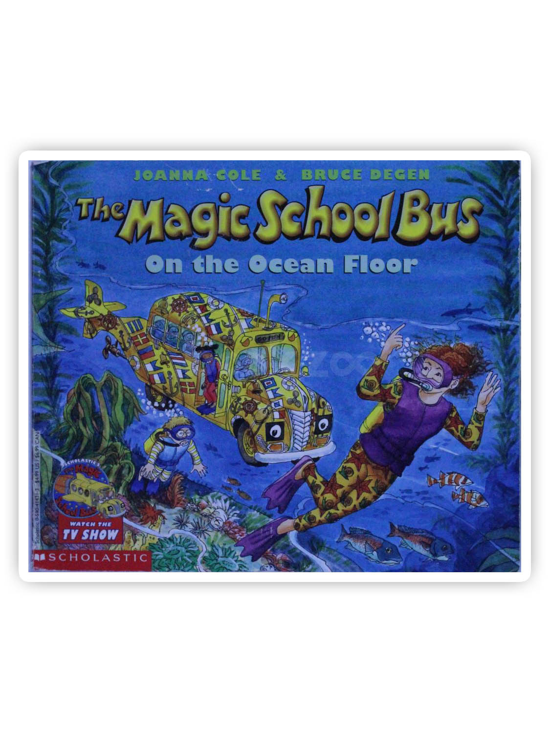 Buy The Magic School bus: On the Ocean Floor by Bruce Degen, Joanna ...