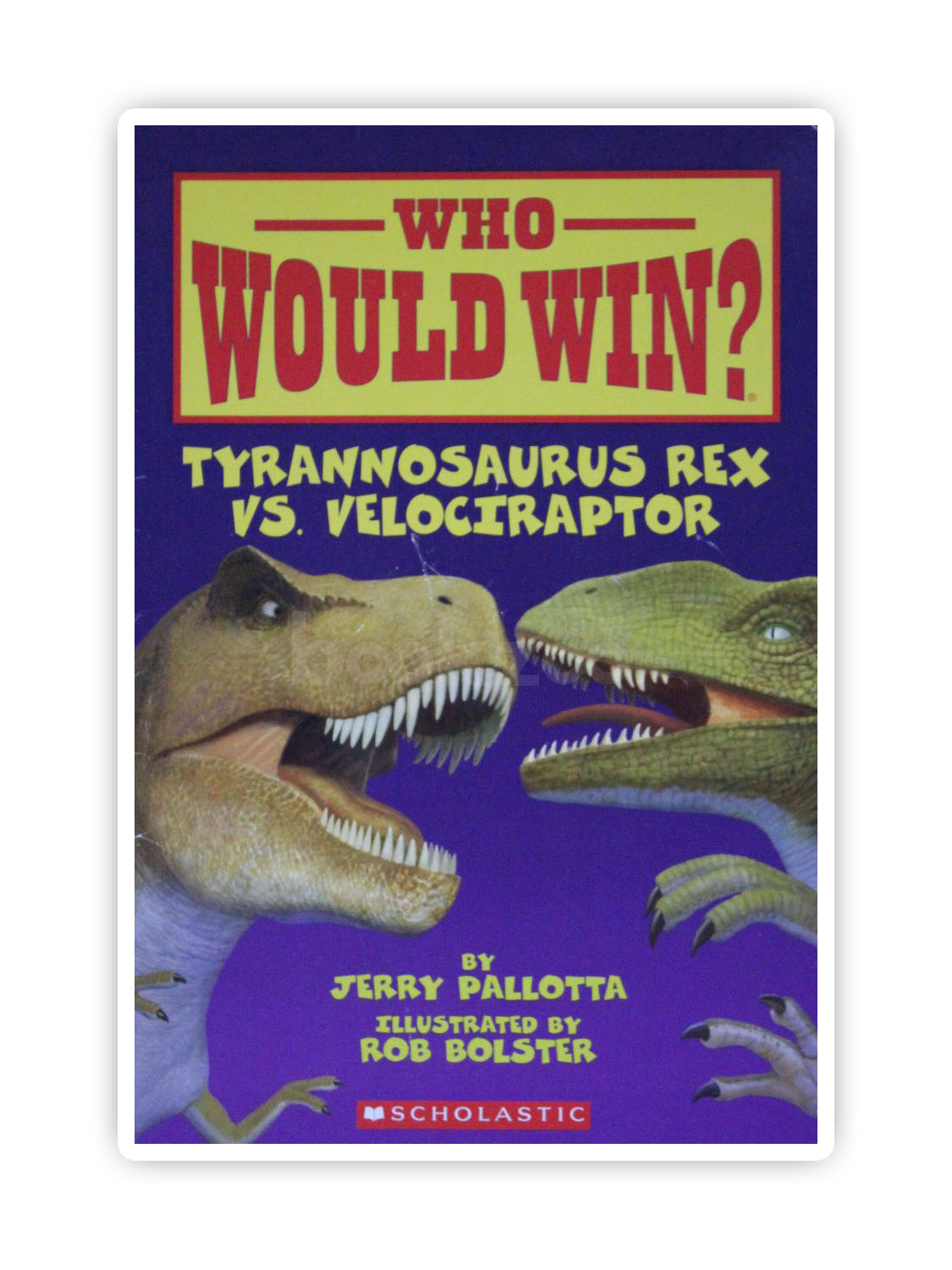 Buy Tyrannosaurus Rex Vs. Velociraptor by Jerry Pallotta at Online ...