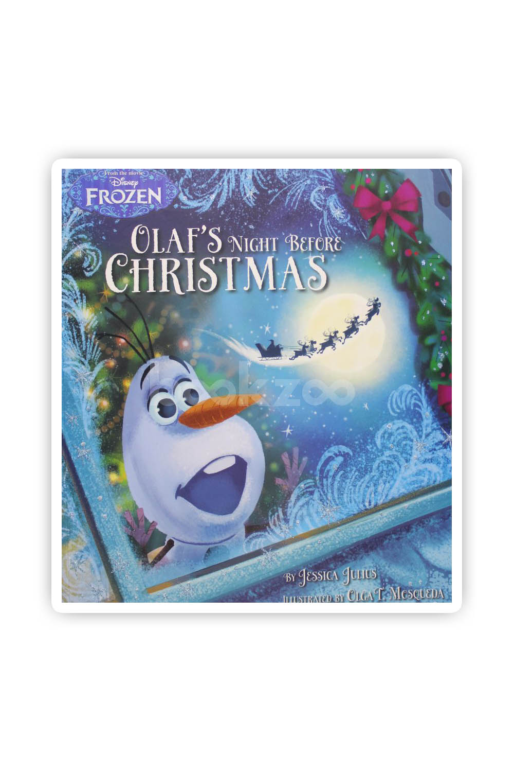 Buy Disney Frozen Olaf's Night Before Christmas by Jessica Julius at ...