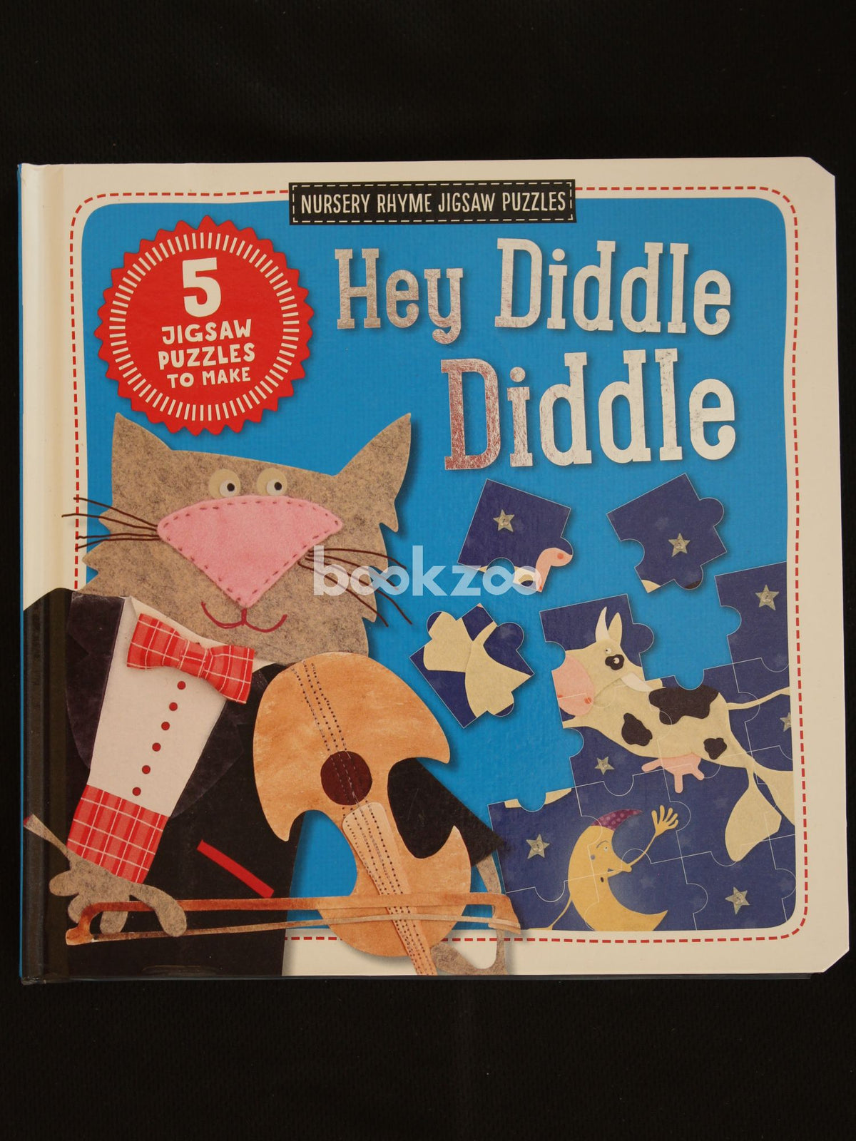 Buy Nursery Rhyme Jigsaw Puzzles: Hey Diddle Diddle by Make Believe ...