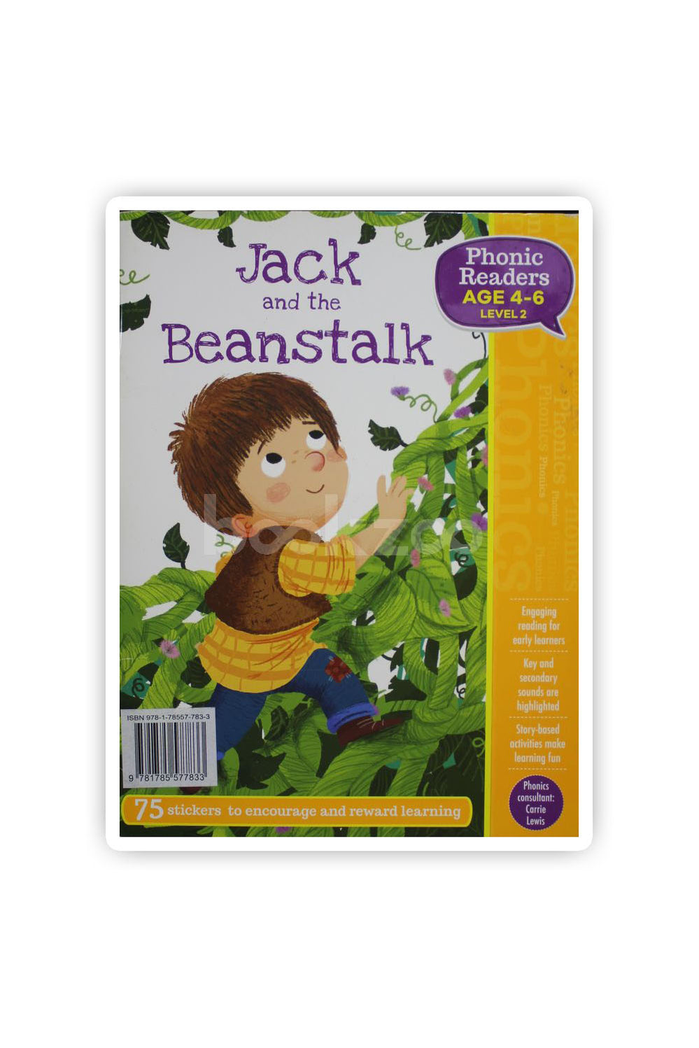 Buy LV2 Jack and the Beanstalk: Phonic Readers Level 2 by Carrie Lewis ...