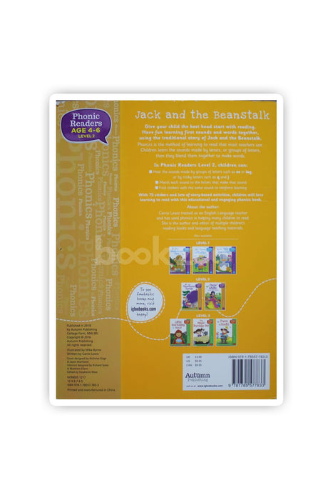 Buy LV2 Jack and the Beanstalk: Phonic Readers Level 2 by Carrie Lewis ...