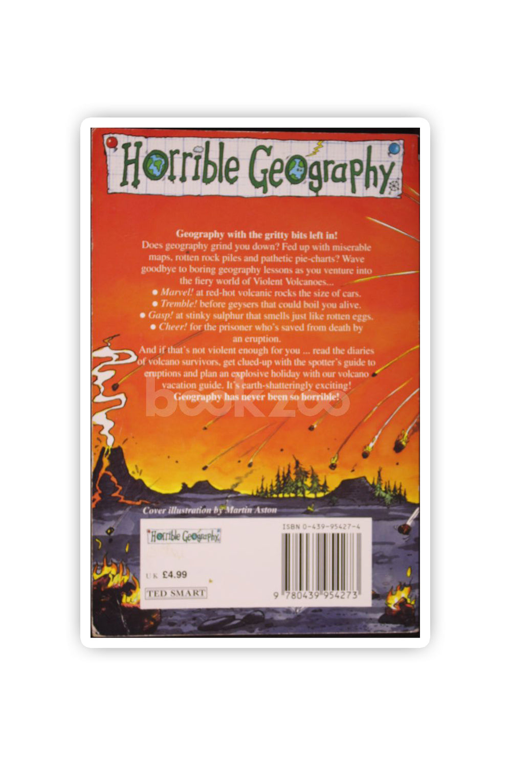 Buy Horrible Geography:VIOLENT VOLCANOES by Anita Ganeri at Online bookstore bookzoo.in — Bookzoo.in