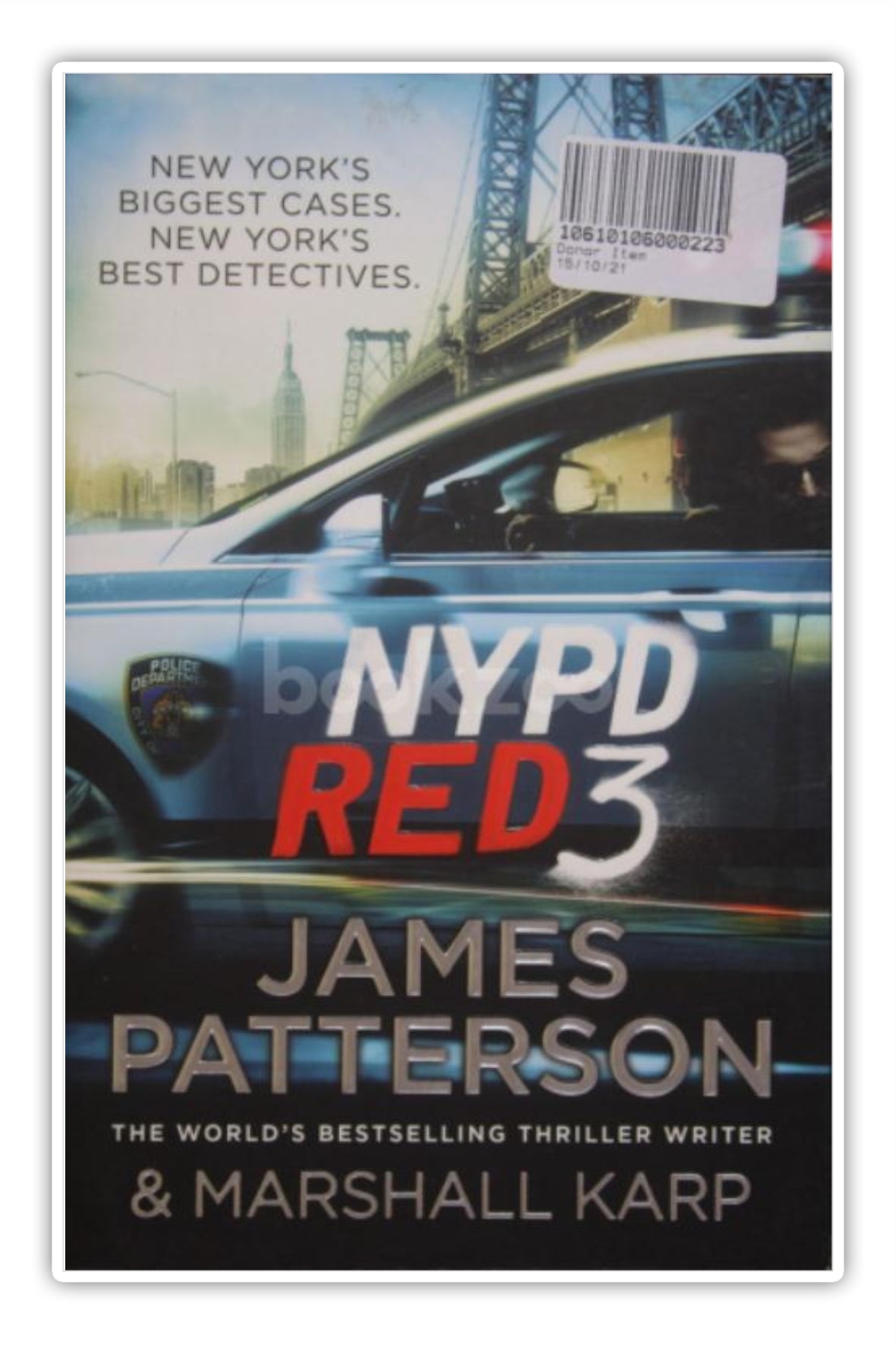 Buy NYPD Red 3 by James Patterson at Online bookstore bookzoo.in ...