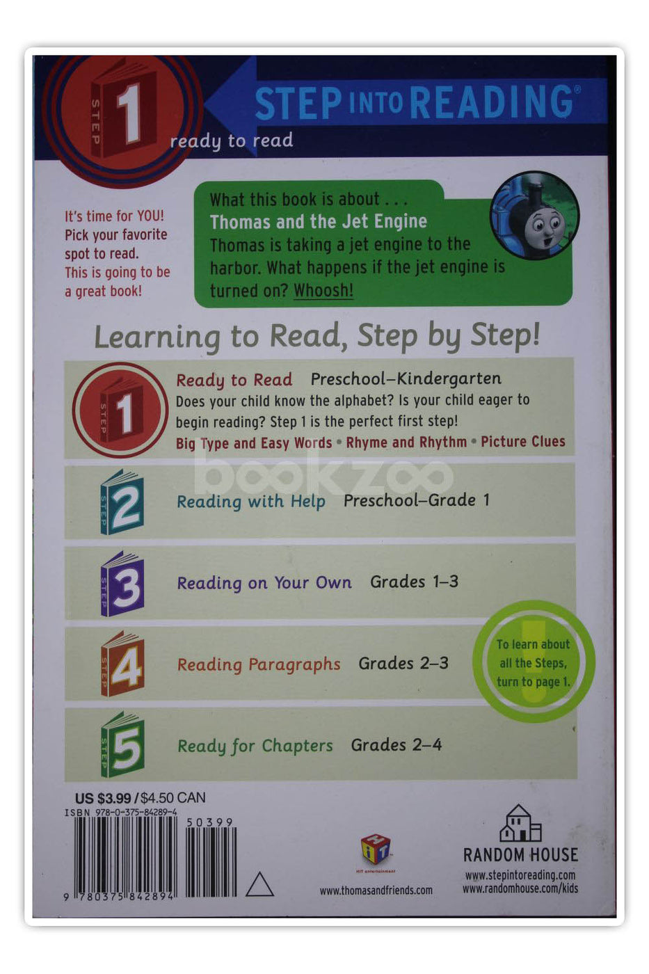 Buy Step into reading-Thomas and the jet engine-Level 1 by Rev.W.Awdry ...