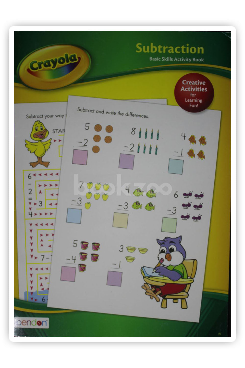 Buy Crayola-Subtraction by Bendon at Online bookstore bookzoo.in — Bookzoo.in