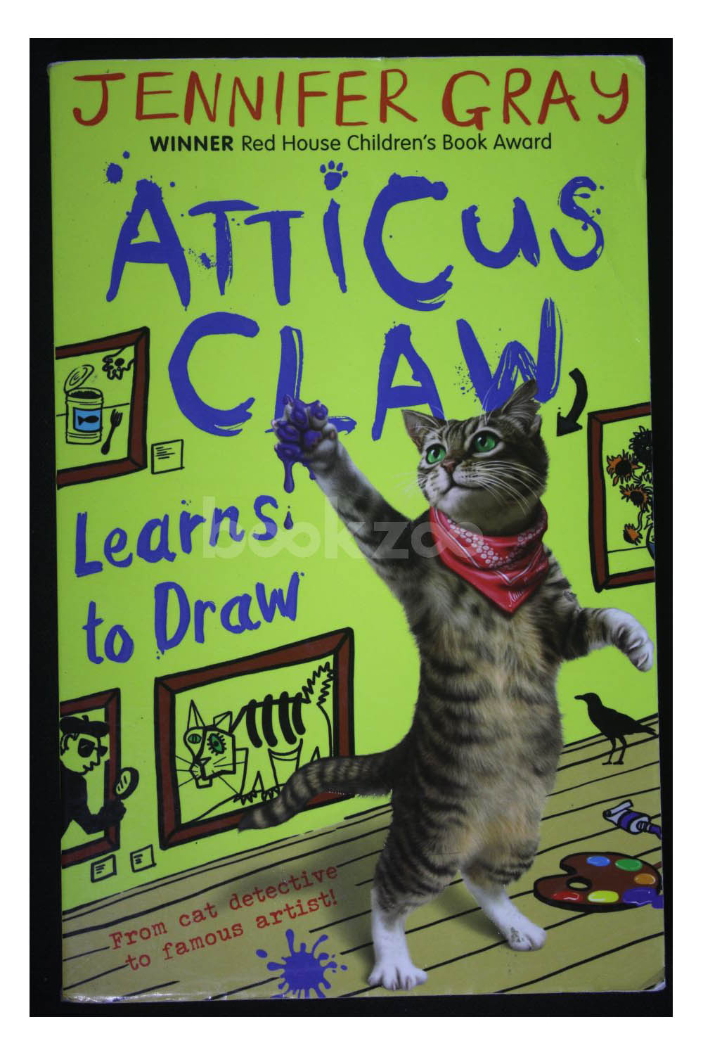 Buy Atticus Claw Learns to Draw by Jennifer Gray at Online bookstore ...