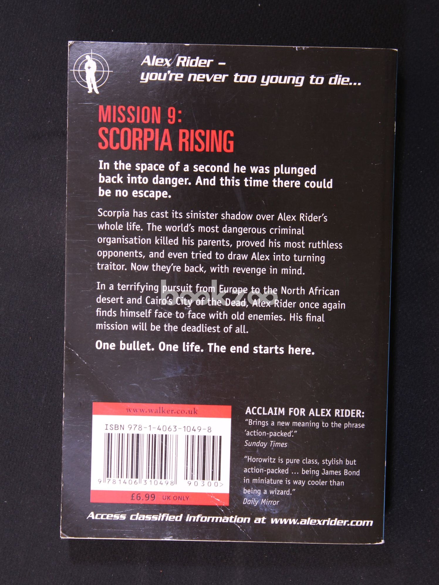 Buy Alex Rider Scorpia Rising by Anthony Horowitz at Online bookstore ...