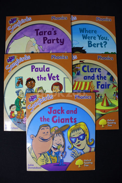 Buy Oxford Reading tree Phonics Songbirds Stage 6 Set of 5 Books at ...
