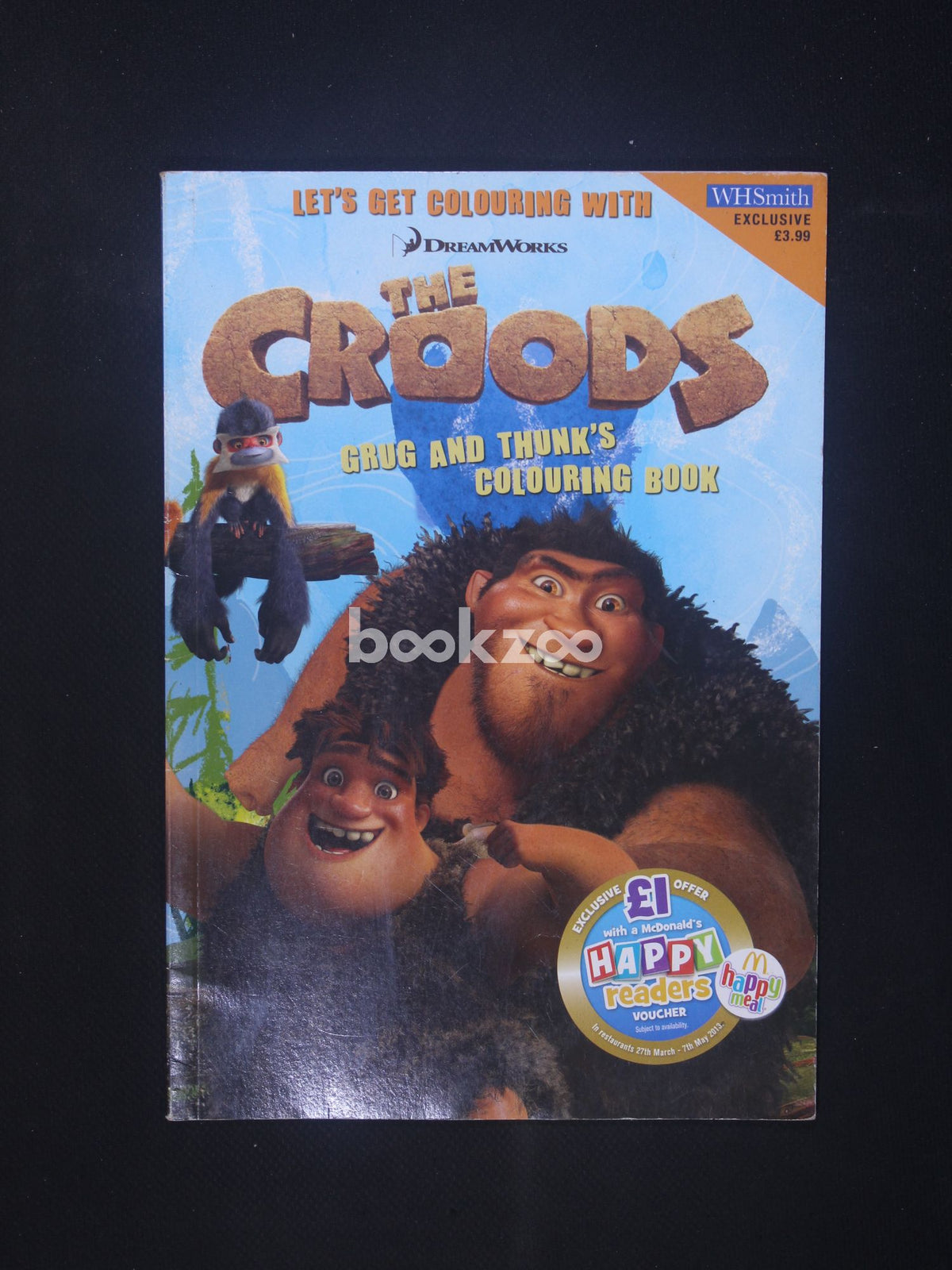 Buy The Croods: Grug and Thunk's Colouring Book by DreamWorks at Online ...