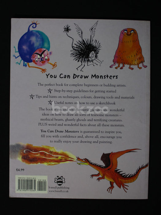 Buy You Can Draw Monsters: A Step-by-Step Guide to Drawing Monstrous Beasts at online bookstore ...
